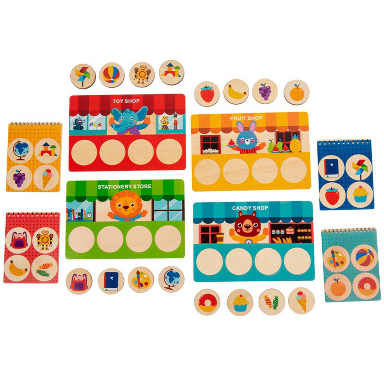 Memory Chess Set - Brain Development, Cartoon Pattern, Multiplayer ...