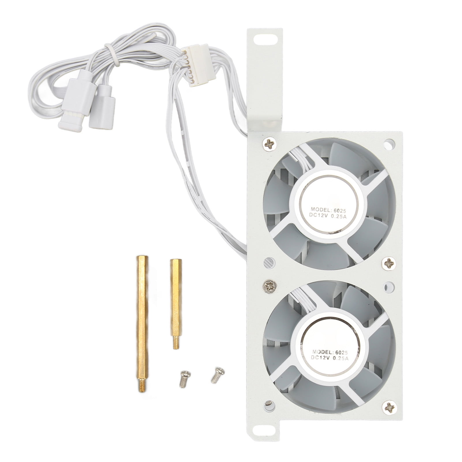 Memory Cooling Fan Double 6025pwm 1000 To 3000rpm 5v 3pin Aura Sync Argb Memory Radiator For Ddr