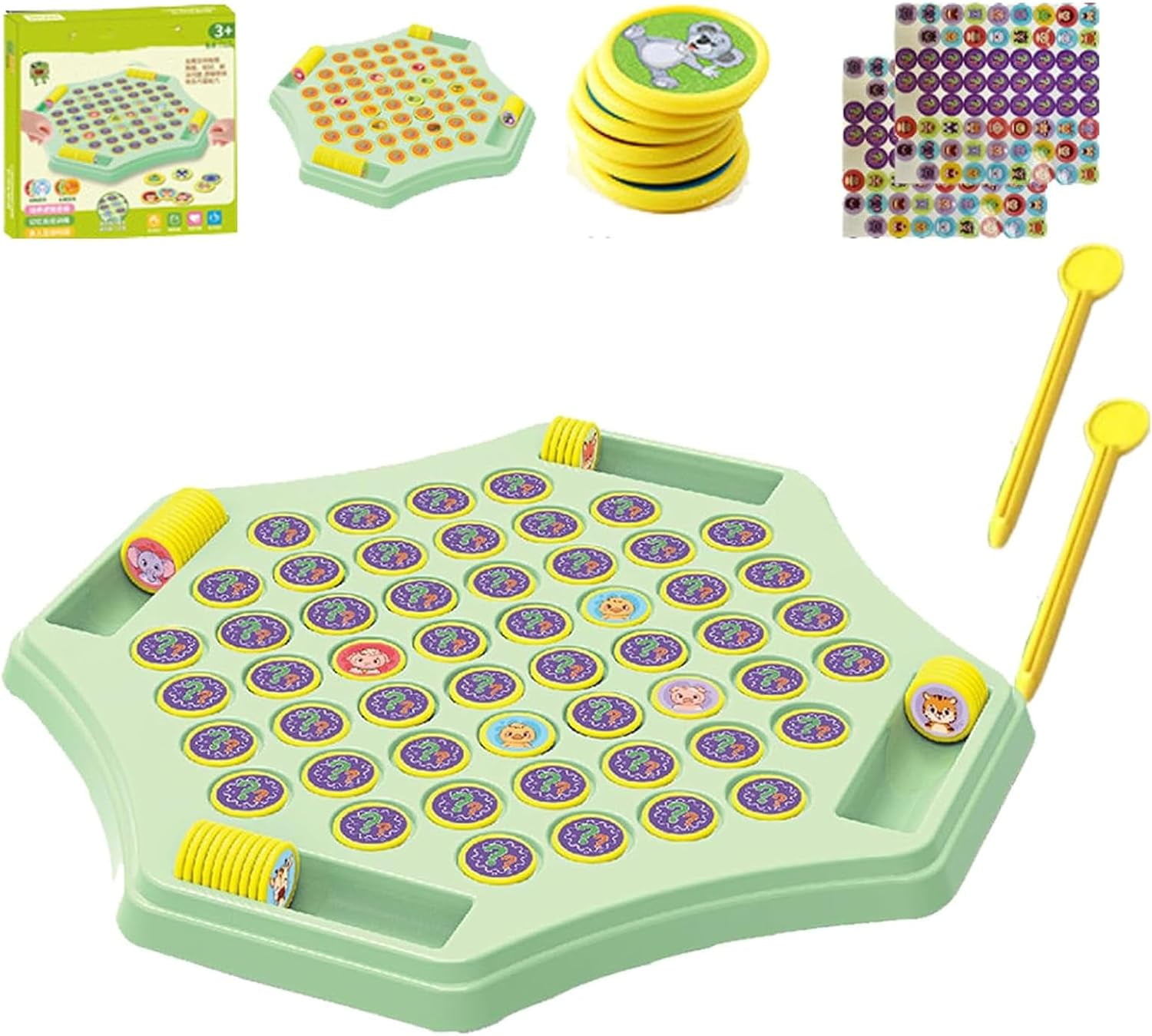 Memory Flip Chess, Animal Flip Chess Memory Chess Game, Flip to Win ...