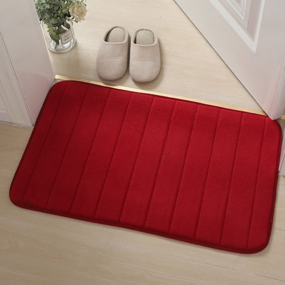 Memory Foam Bath Mat Set Designed for Bathroom Shower and Toilet ...
