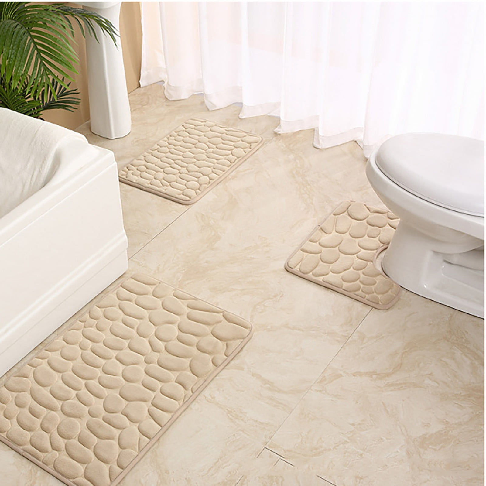 Memory Foam Bathroom Rug Set,Bathmats for Bathroom,Bathroom Rug Set Of ...