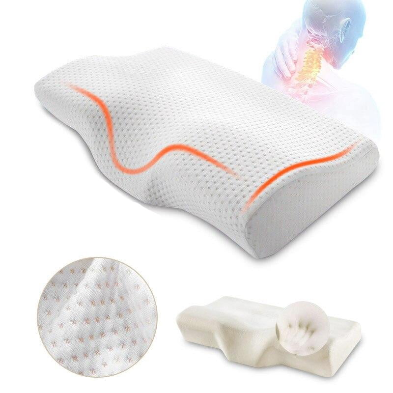 Memory Foam Bed Orthopedic Pillow Neck Protection Slow Rebound Memory ...