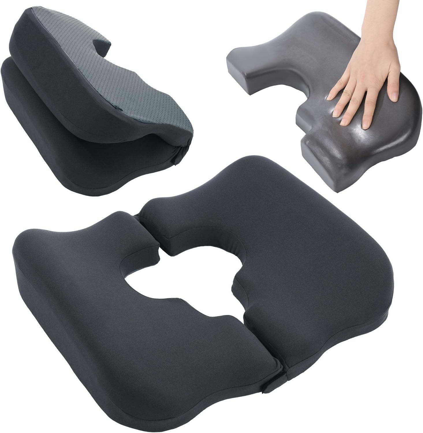 Memory Foam Bed Sore Cushions for Butt,Bedsore Pressure Relief Pillow ...