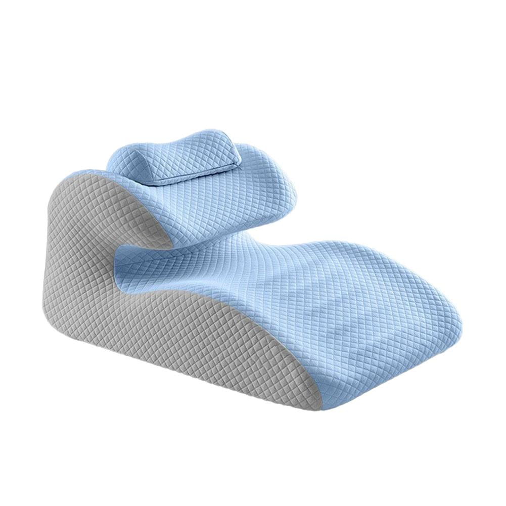 Memory Foam Bed Wedge Pillow Incline Support Cushion Home Sleeping ...