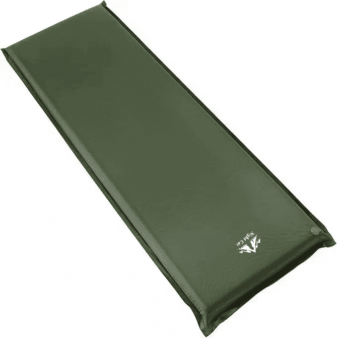 Memory Foam Camping Pad, Lightweight Inflatable Sleeping Mat for ...
