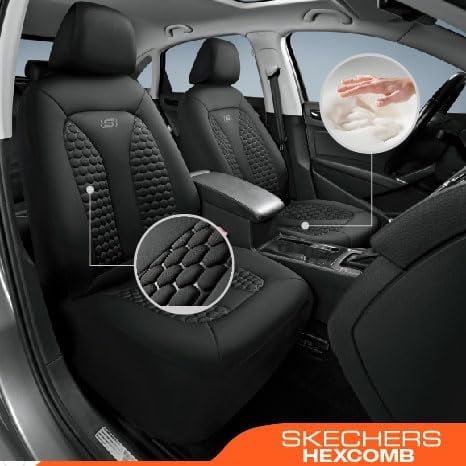 Memory Foam™ Car Seat Covers, Hexcomb Breathable Thick Seat Covers ...