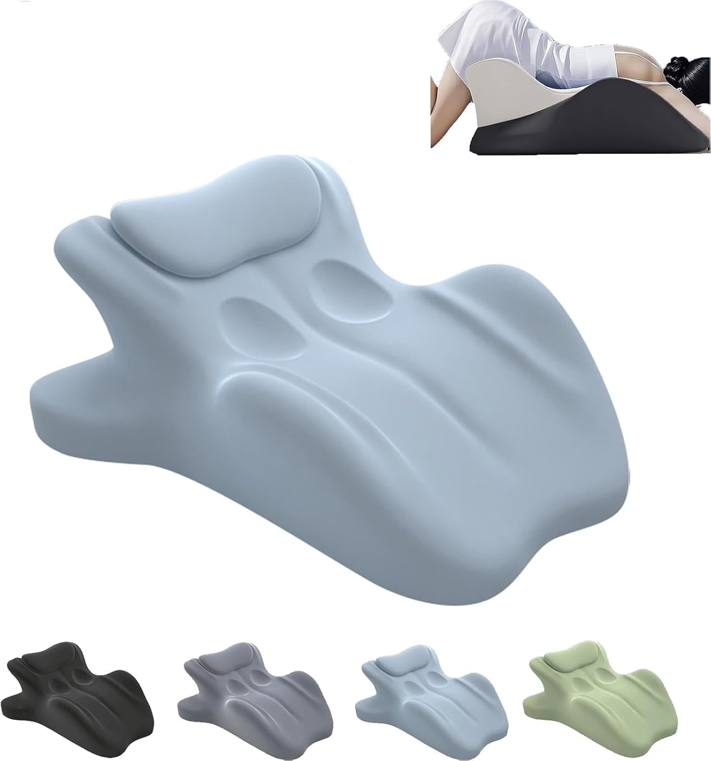 Memory Foam Couples Pillow - Intimacy Butt Pillow Cushion for Lumbar ...