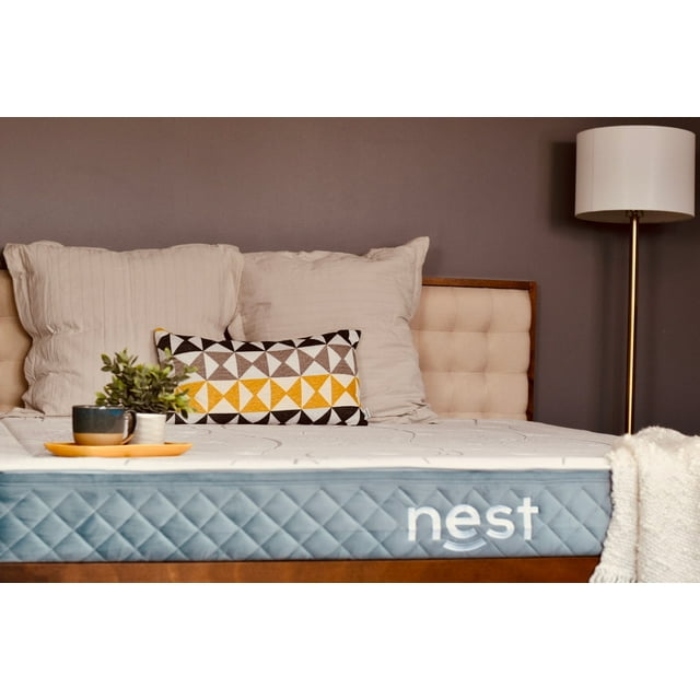 Nest Sleep Memory Foam Dual-Comfort Queen Mattress with Orthopedic ...
