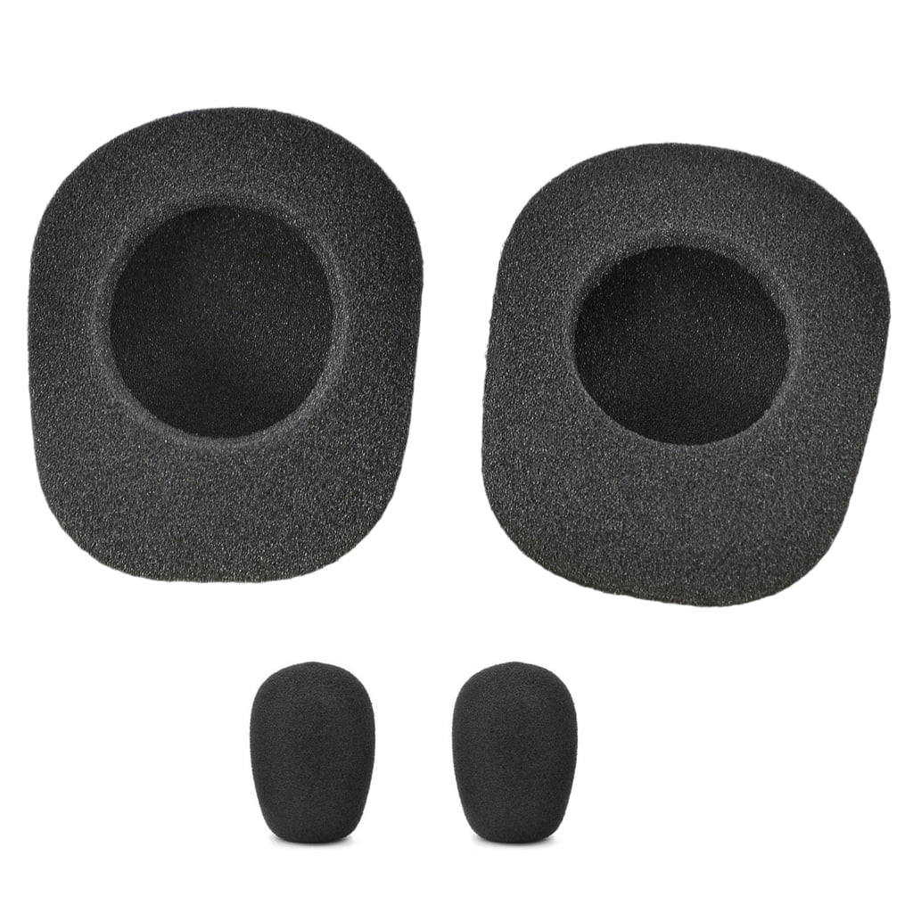 Memory Foam Earpads for 3450XT B350XT Headphones Earmuff Mic Windshield ...