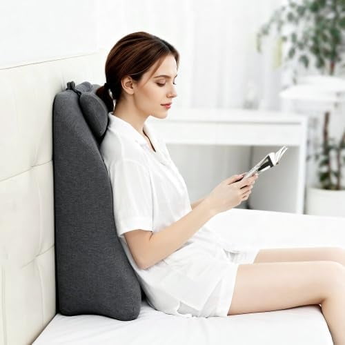 Memory Foam Ergonomic Wedge Pillow, Multi-Position Support Pillow ...