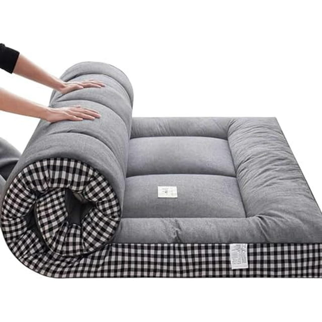 Memory Foam Mattress Japanese Futon Mattress Floor Mattress, Roll Up ...