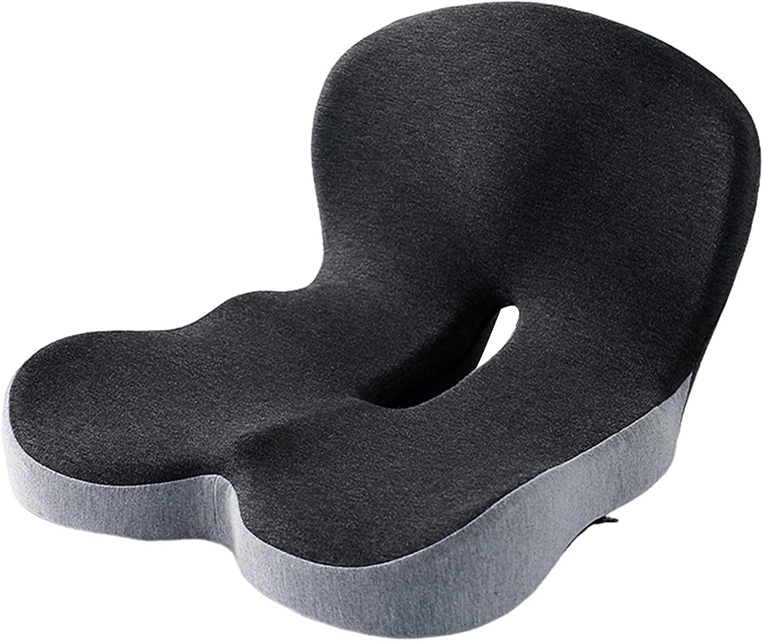 Memory Foam Office Chair Cushion, L-Shaped Integrated Seat Cushions ...