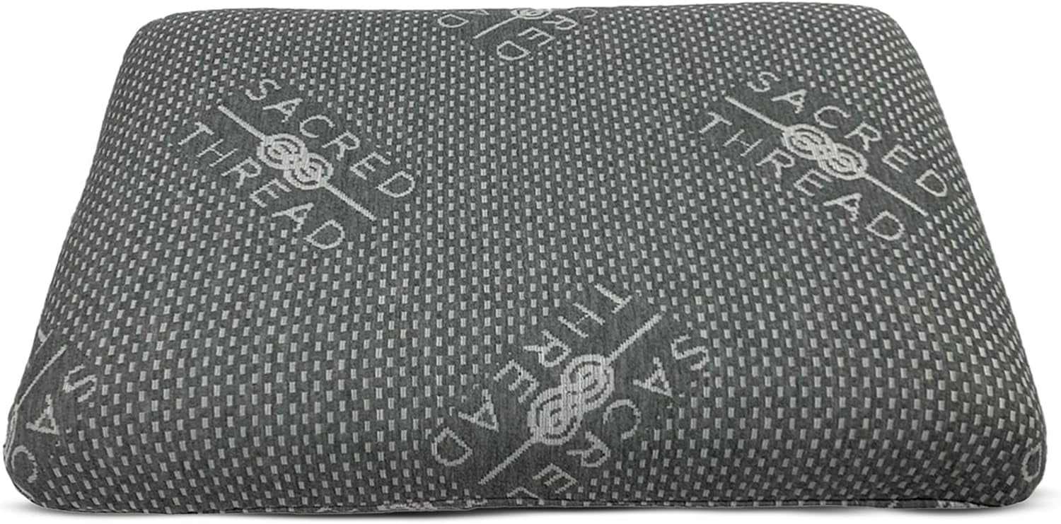 Memory Foam Pillow Soft Charcoal Infused Adaptive Memory Foam for ...