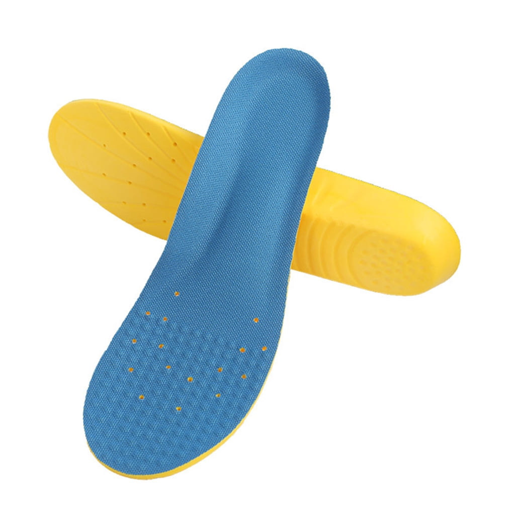 Memory Foam Plantar Fasciitis Insoles Shoe Inserts for Women Men Shock ...