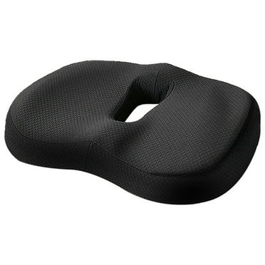 Equate Memory Foam Coccyx Cushion, Black - Walmart.com