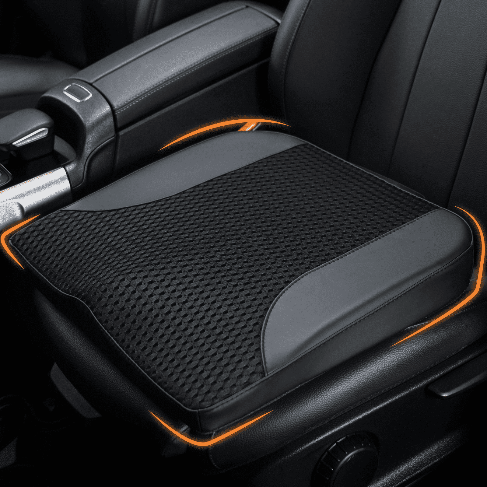 Maxphenix Memory Foam Wedge Car Seat Cushion for Sciatica & Back Pain ...