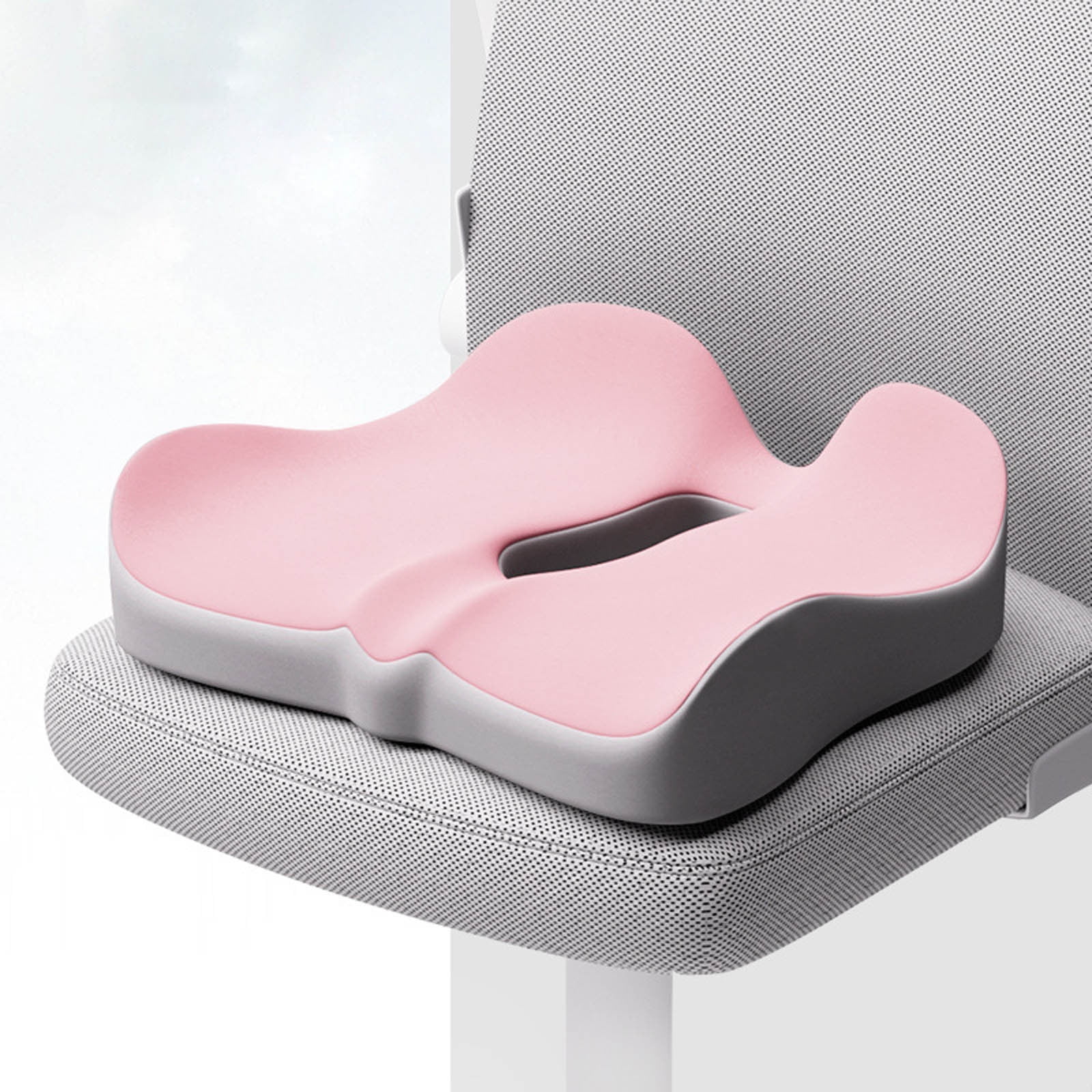 Memory Foam Seat Cushion with Coccyx Support for Chair Car and ...