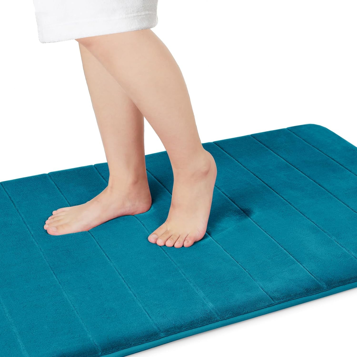 Memory Foam Toilet Bath Mat U-Shaped, Commode Contour Rug, Soft and ...