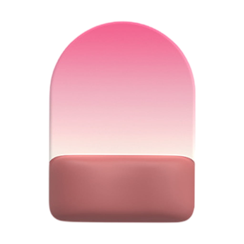 Memory Foam Wrist Rest Mousepad Gradient Half Circle Shape Anti Slip ...