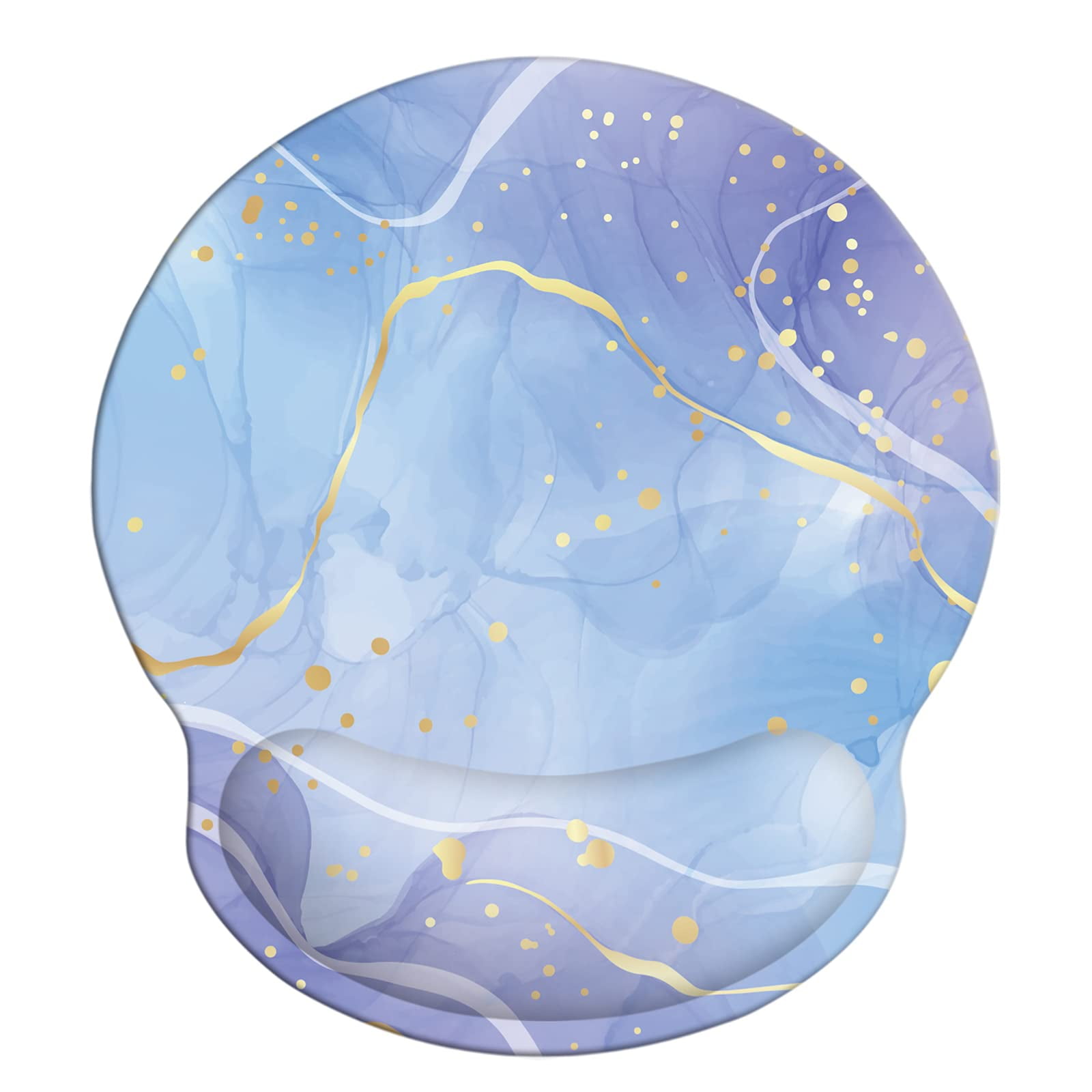 Memory Foam Wrist Support Mouse Pad Comfortable Padded Wrist Mousepads ...