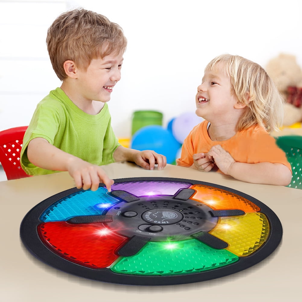 Memory Game Machine With Lights And Sounds Travel Games For Interactive ...