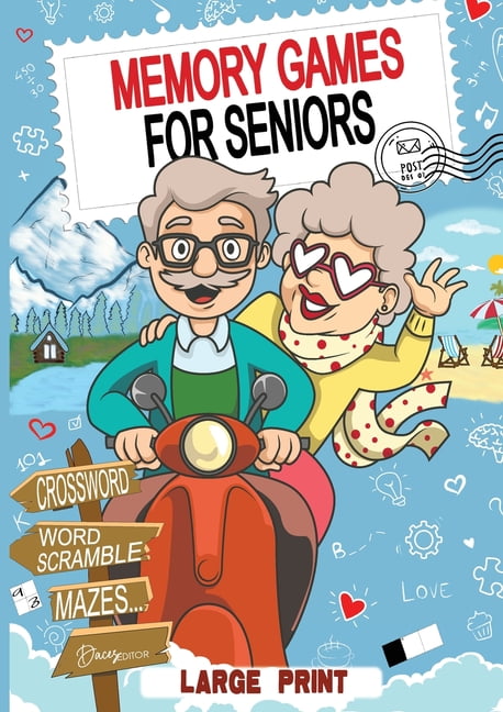 Memory Games For Seniors: A Daily Journey for a Trained, Focused, and ...