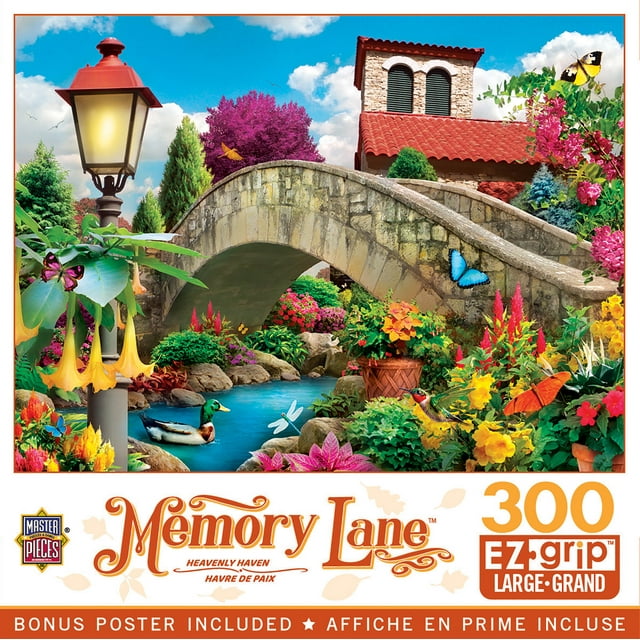 Memory Lane - Heavenly Haven 300 Piece EZ Grip Puzzle - Walmart.com