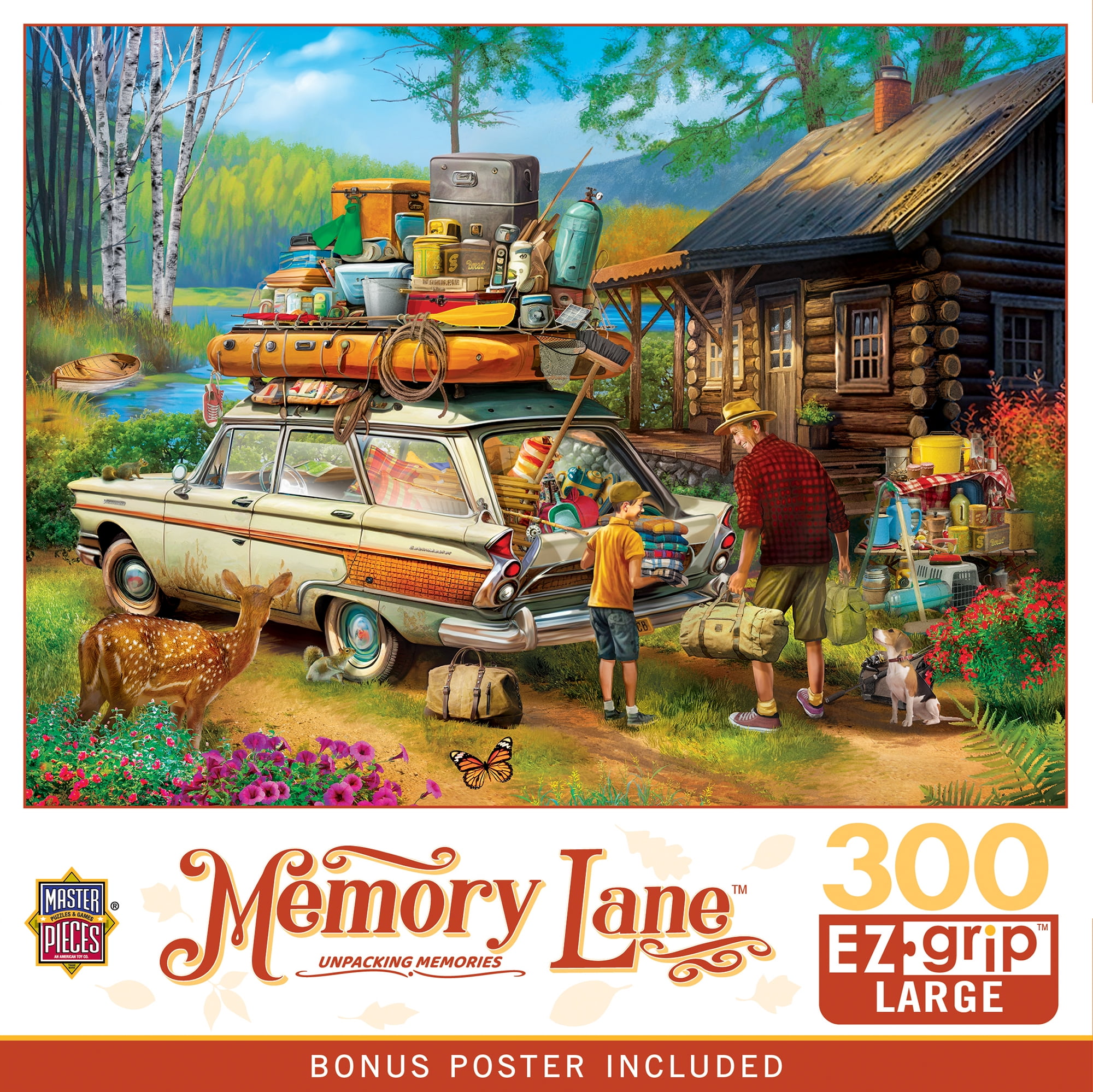 Memory Lane Unpacking Memories 300 Piece Grip Puzzle - Walmart.com