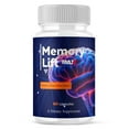 Memory Lift Max Supplement, MemoryLift Nootropic Pills (60 Capsules ...