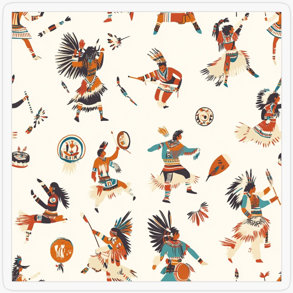 Memory Of The Native American Nations Sticker Kir-1806 - Walmart.com