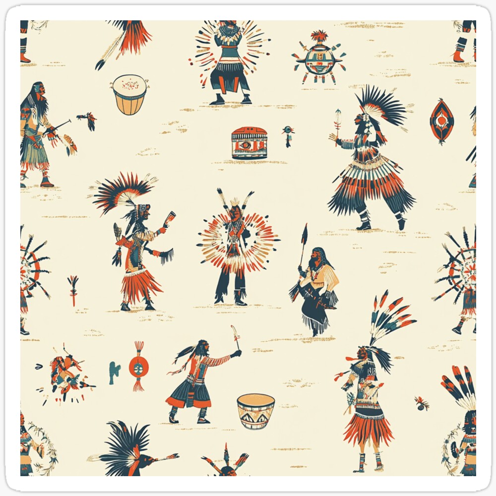 Memory Of The Native American Nations Sticker Kir-1809 - Walmart.com