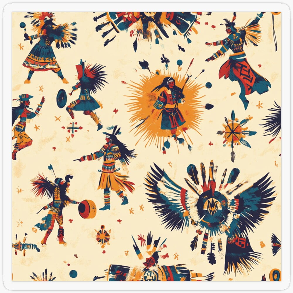 Memory Of The Native American Nations Sticker Kir-1811 - Walmart.com