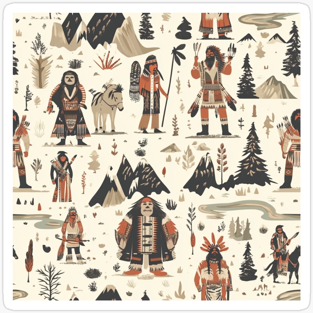 Memory Of The Native American Nations Sticker Kir-1821 - Walmart.com