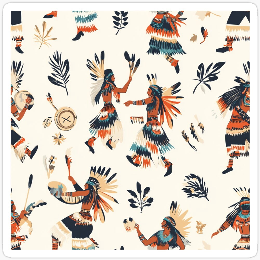 Memory Of The Native American Nations Sticker Kir-1990 - Walmart.com