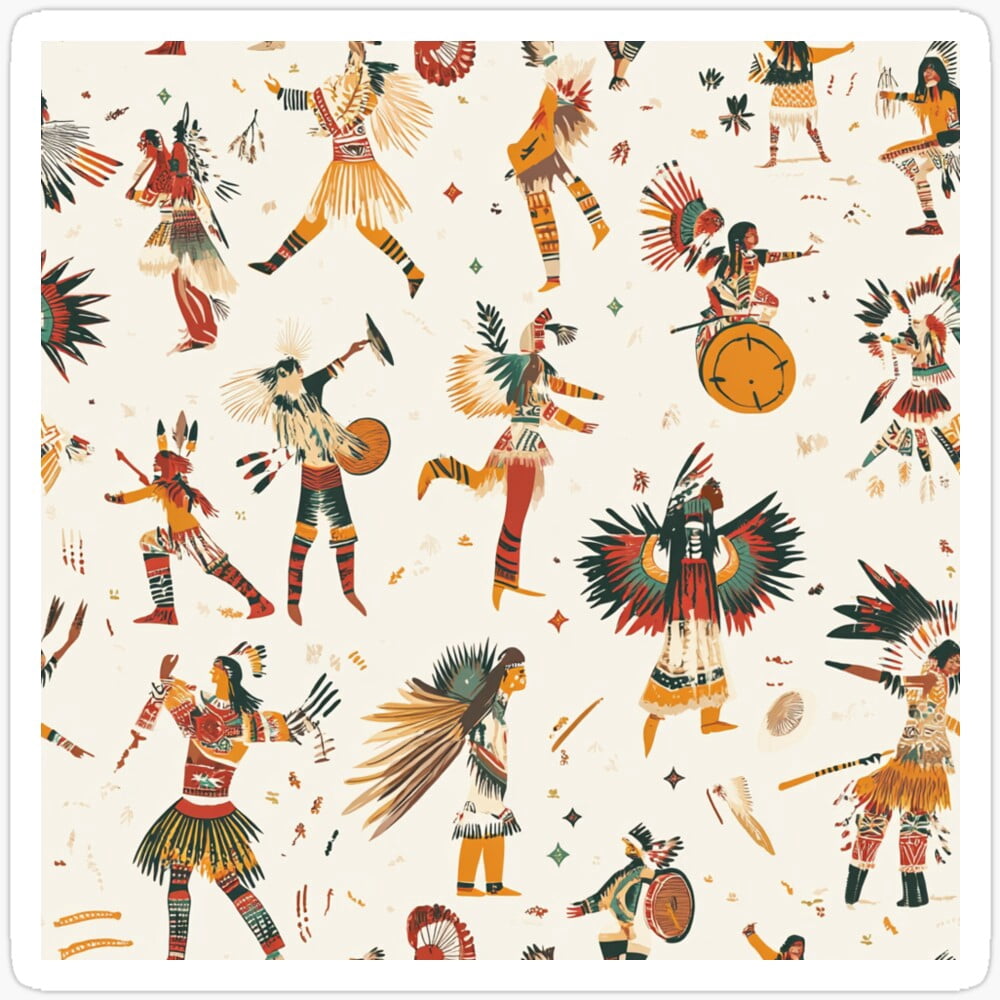 Memory Of The Native American Nations Sticker Kir-2000 - Walmart.com