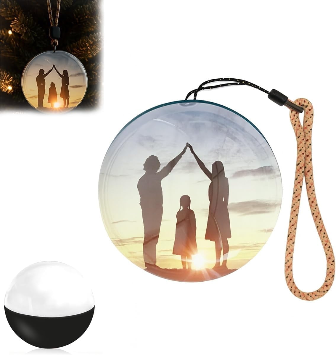 Memory Sphere Ornament, WiFi Crystal Ball Video Player, Core Memory ...