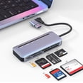 Memory Stick Pro Duo Card Reader, 7 in 1 USB-A/USB-C Multi Memory Card ...