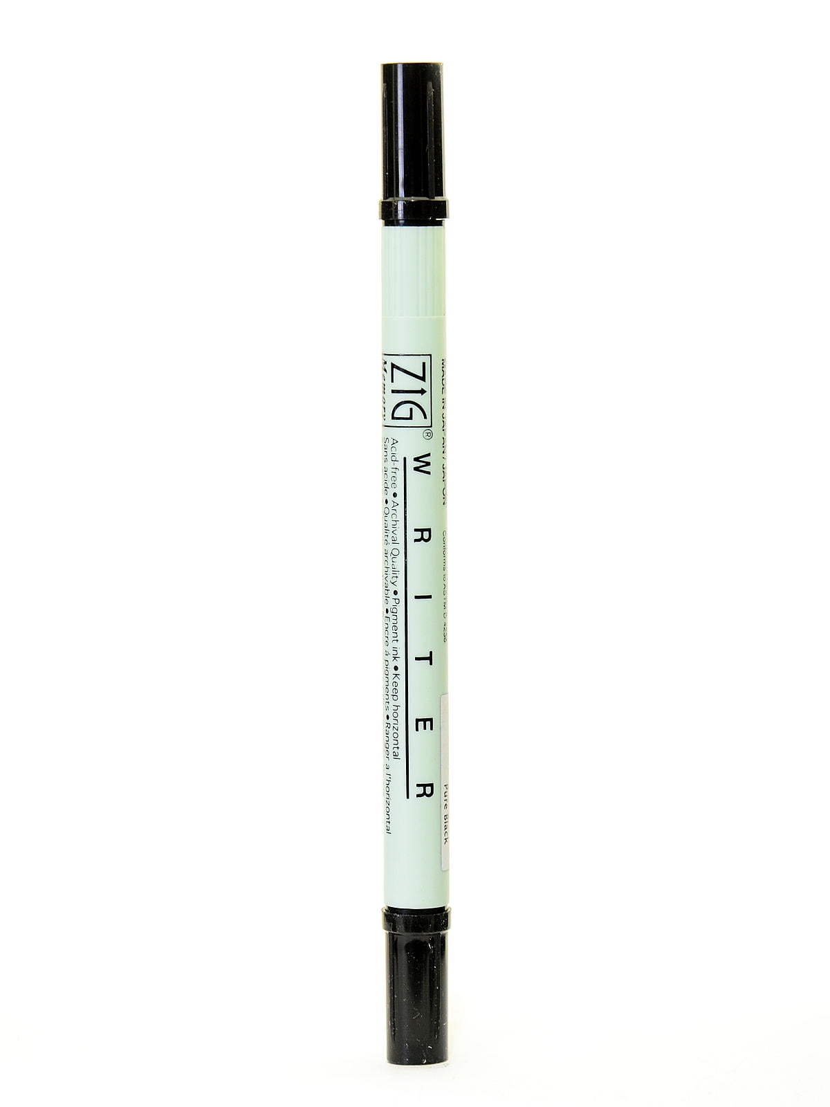 Memory System Writer Dual-Tip Markers pure black (pack of 12) - Walmart.com