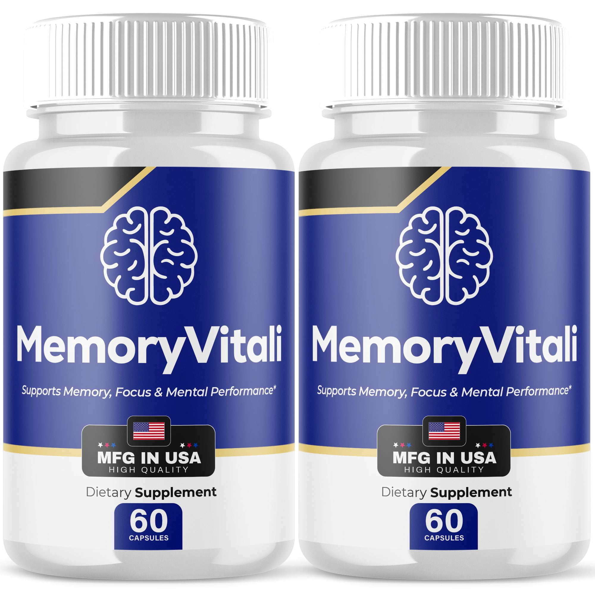 Memory Vitali Advanced Formula Brain Support Pills Maximum Strength ...