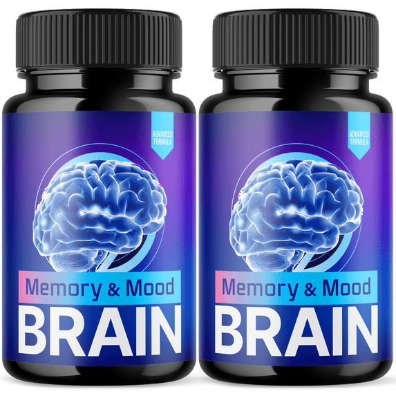 Memory and Mood Brain Advanced Formula Brain Support Pills Maximum ...