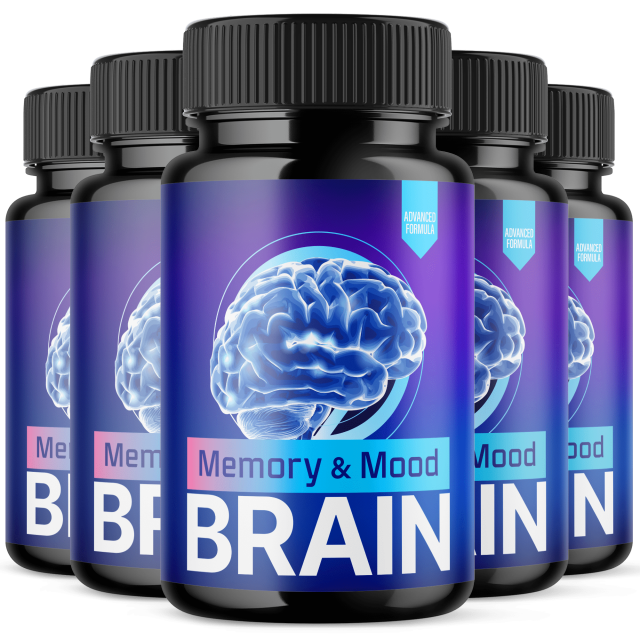 Memory and Mood Brain Advanced Formula Brain Support Pills Maximum ...
