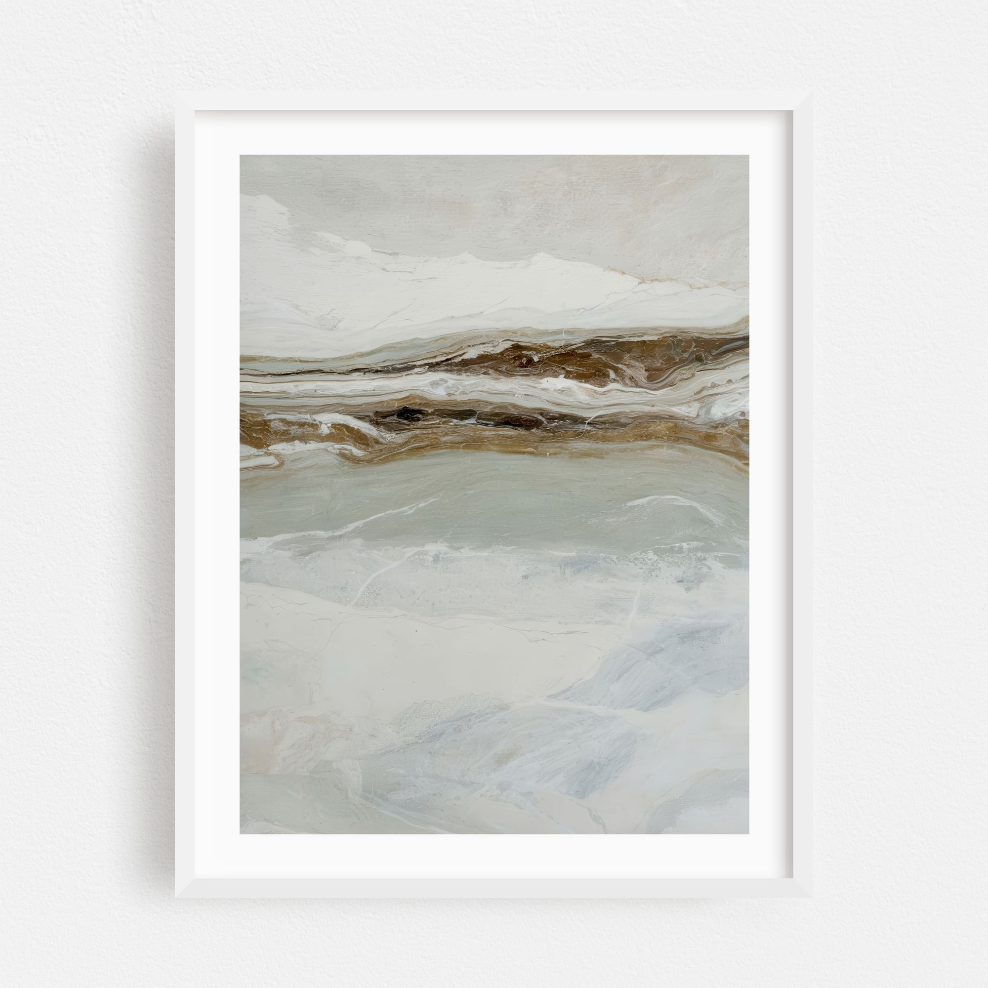 Memory of Ancient Sands - Digital Art Abstract Minimalist Nature ...