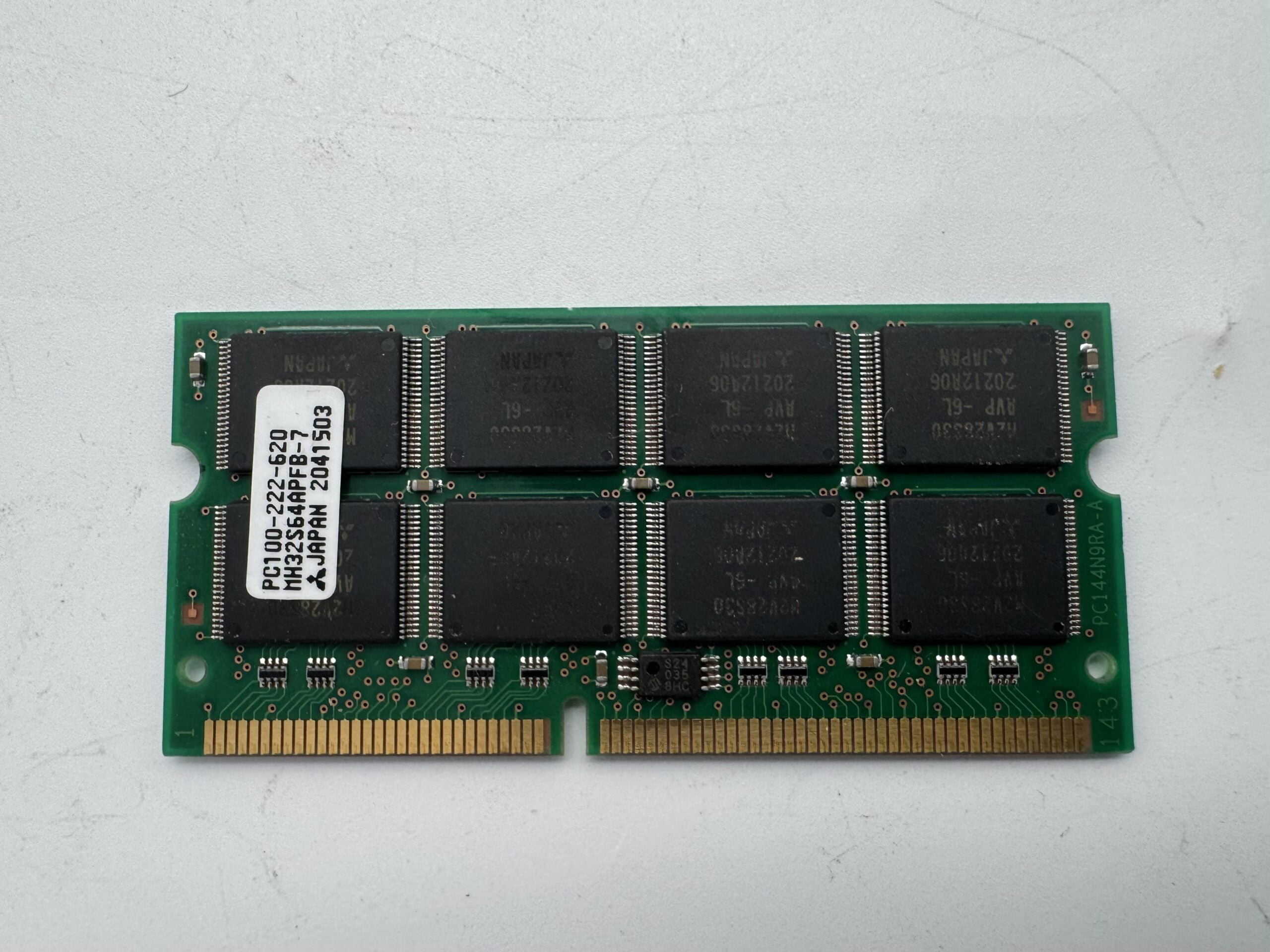 Memory pc100-222-620 mh32s64apfb-7 japan 2131500 - Walmart.com