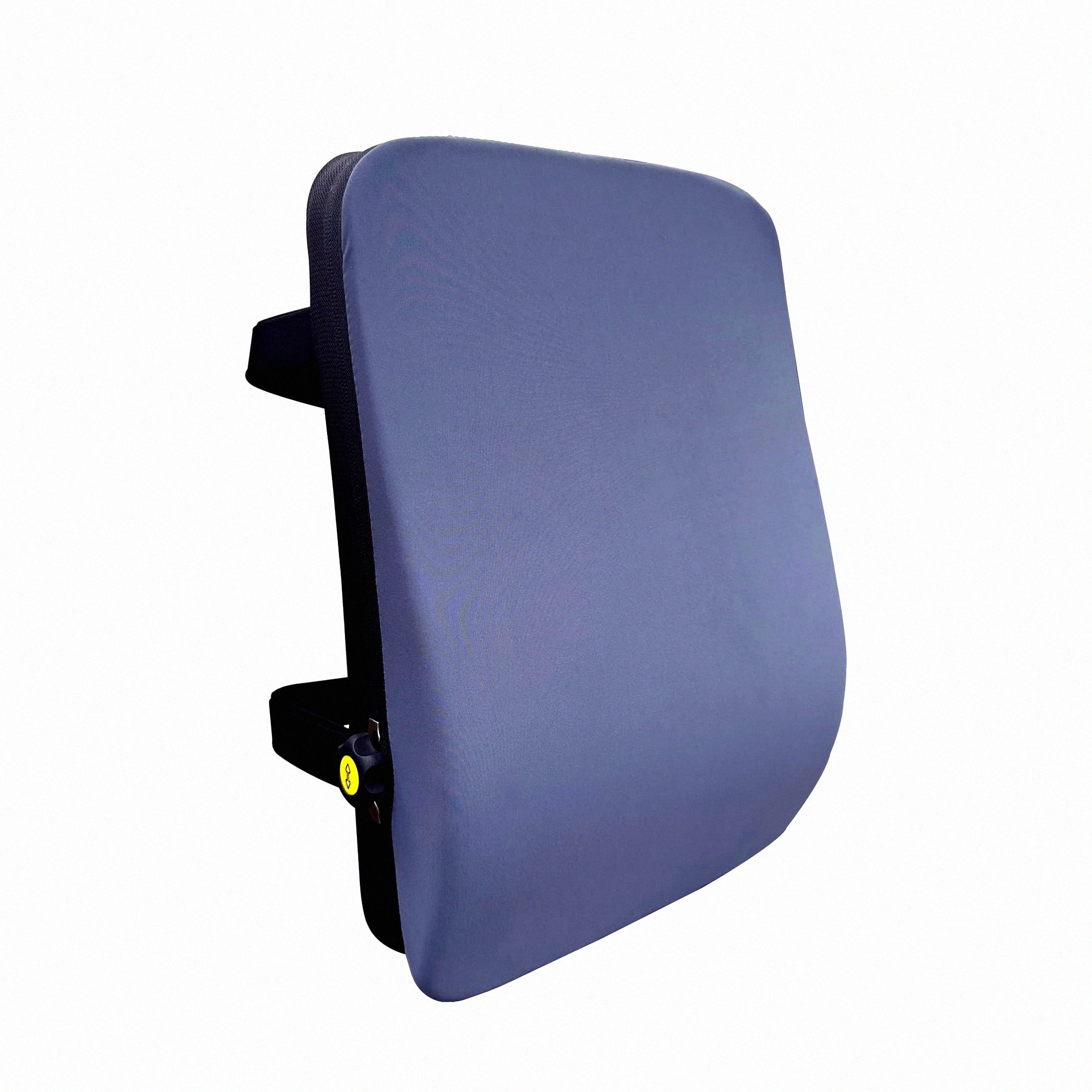 MemoryFoam Lumbar Support Cushion - Hazy Blue | Adjustable Straps for ...