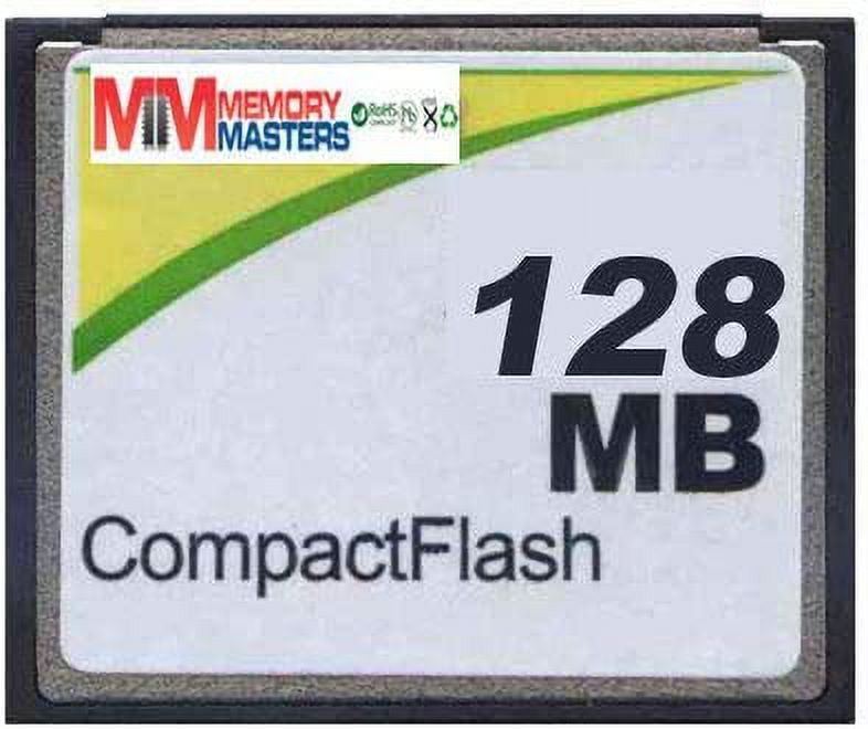 MemoryMasters 128MB CompactFlash Card - Standard Speed (p/n CF-128MB ...