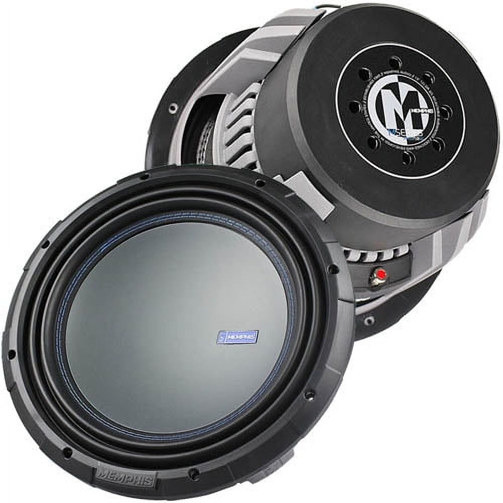 Memphis Audio 12" 1 Ohm or 2 Ohm Selectable Subwoofers 1500W Max ...