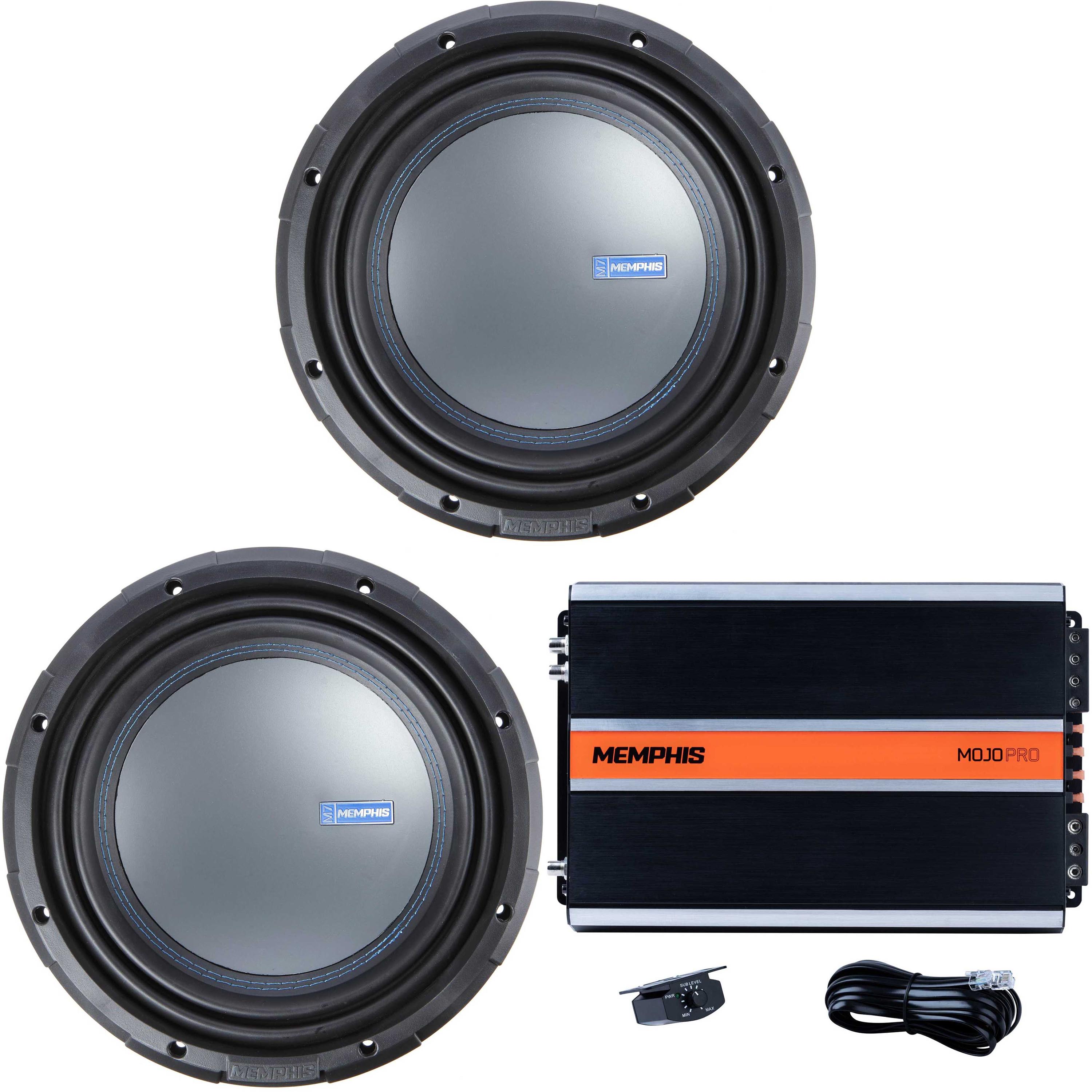 Memphis Audio 2 M71012 M7 Series 10" component subwoofer with ...