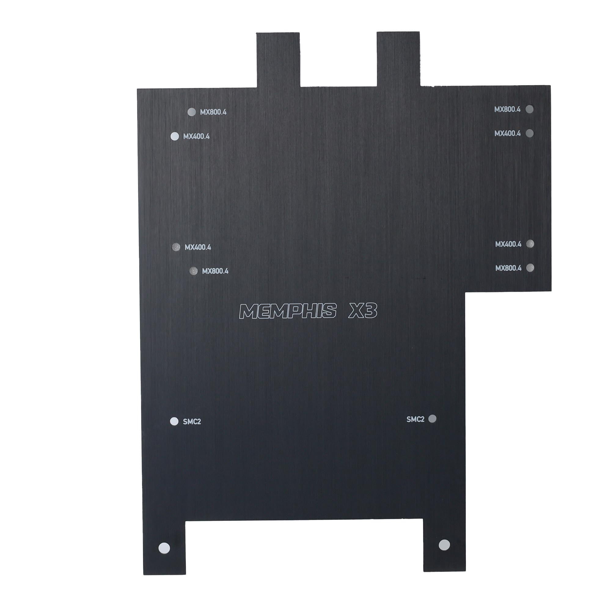 Memphis Audio CANAMX3AMPBK Amplifier Mounting Bracket compatible with ...