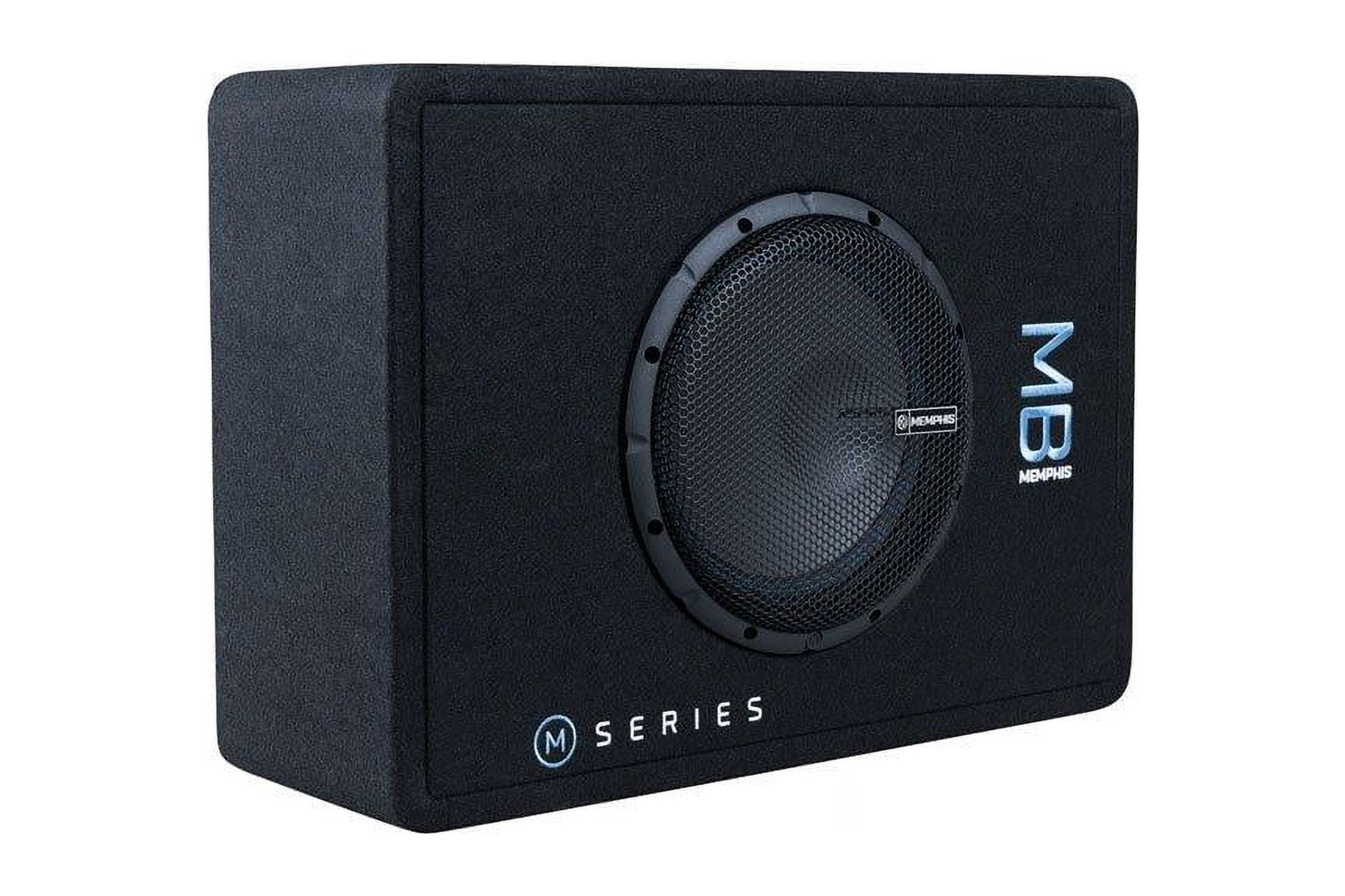 Memphis Audio MBE10SP 10 Inch 500W Amplified Subwoofer Single Bass ...
