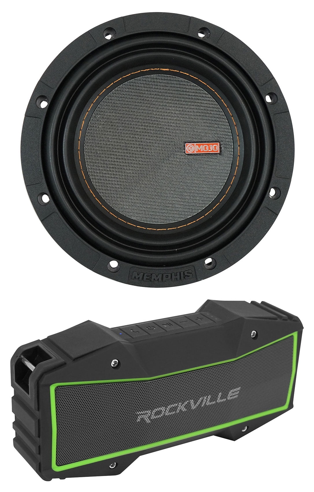 Memphis Audio MOJO MJM612 6.5" 1400w Competition Car Subwoofer ...